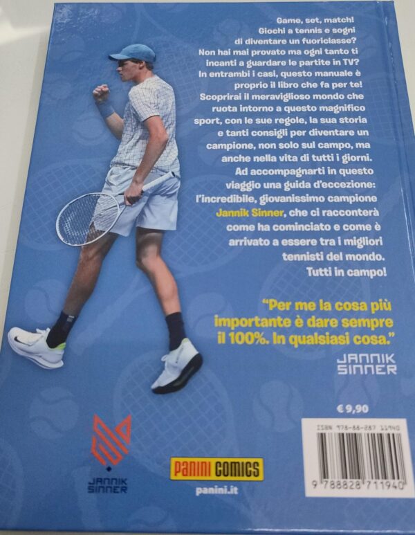 IL MANUALE DEL TENNIS DI JANNIK SINNER - Libreria La Scolastica